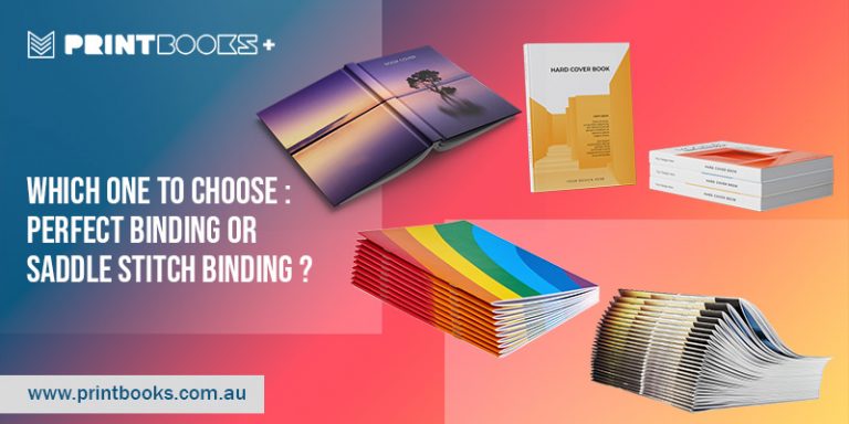 Pros and cons of perfect binding versus saddle stitch binding